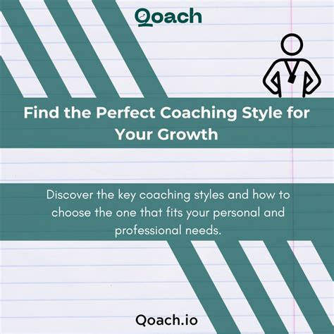 How To Choose Coaching Styles Which One Is Right For You Qoach Ioinc Posted On The Topic