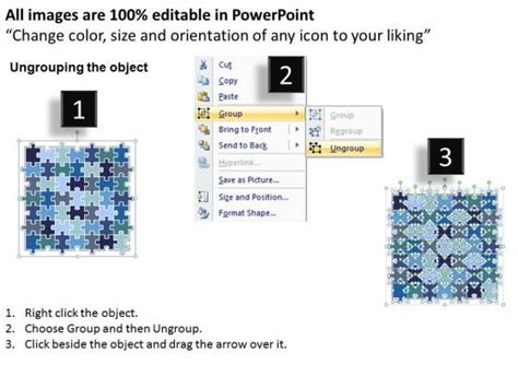 Consulting Diagram 49 Pieces 7x7 Rectangular Jigsaw Puzzle Matrix Strategy Diagram