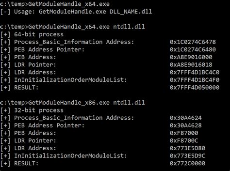 Github Ricardojoserfgetmodulehandle Getmodulehandle Implementation In C Using Only