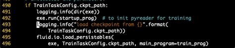 Load Checkpoint Error Issue PaddlePaddle Models GitHub