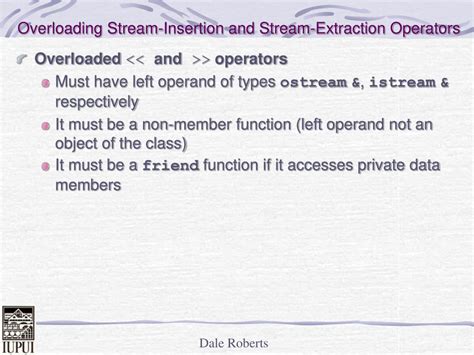 Ppt Operator Overloading Powerpoint Presentation Free Download Id
