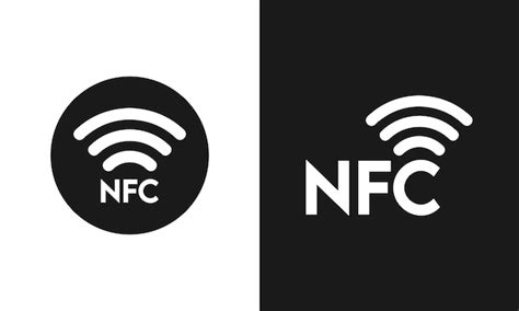 Nfc 지불 기술 아이콘 빠른 지불 기호 벡터 일러스트 레이 션 프리미엄 벡터