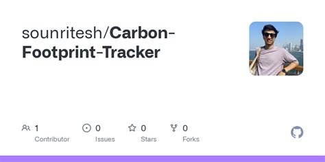 GitHub Sounritesh Carbon Footprint Tracker