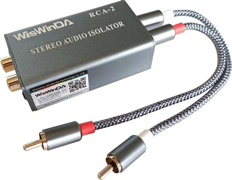 Wiswinda Noise Isolator Rca Audio Hum Eliminator No Affects Bass Noise Filter