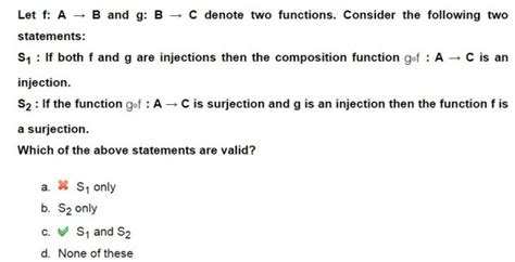 Set Theory And Algebra Injection And Surjection
