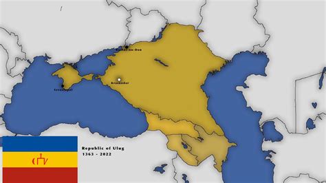 The Republic Of Ulug In 2022 What If The Golden Horde Survived Somehow Rimaginarymaps