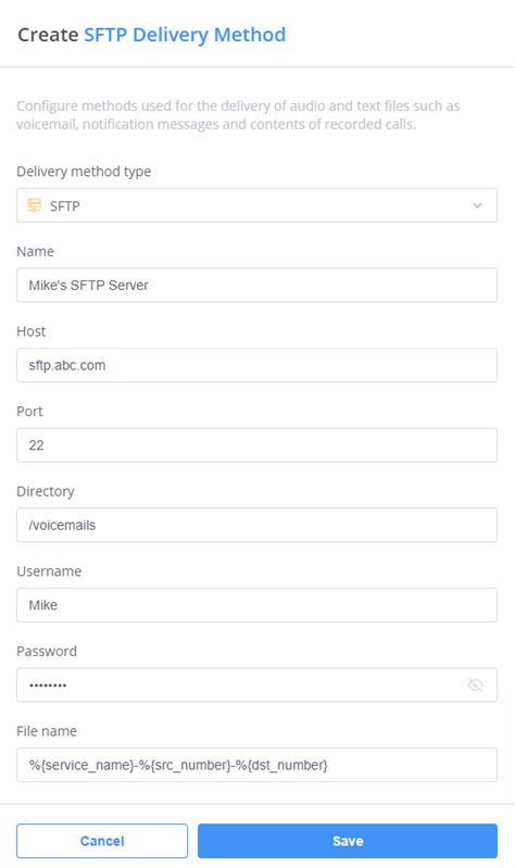 Create SIP Trunk DIDWW Documentation
