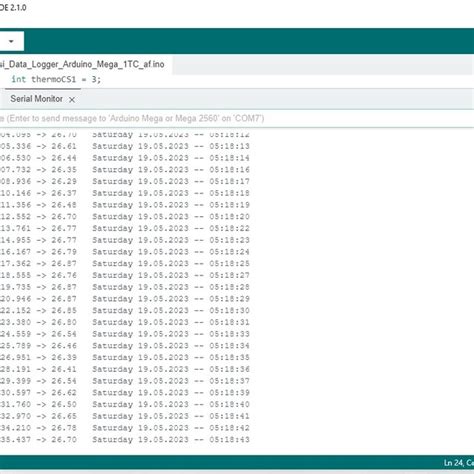Pdf Alat Monitoring Suhu Berbiaya Rendah Berbasis Arduino Mega 2560