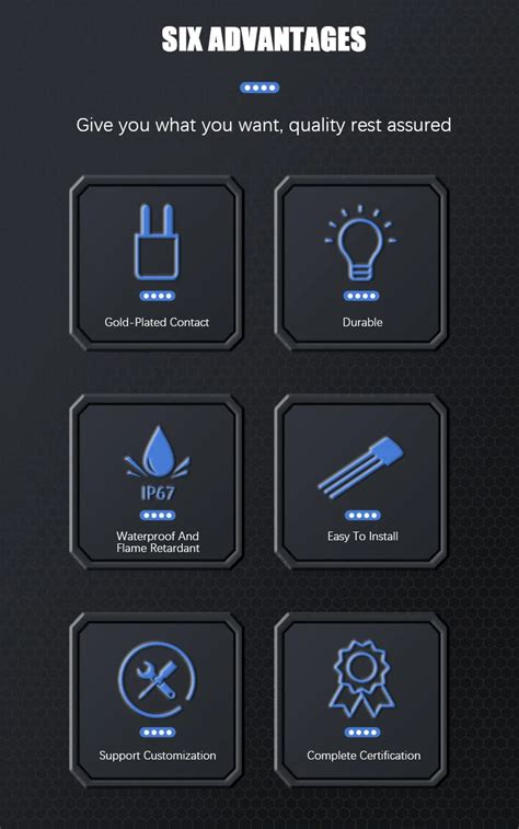 Kacon Kacon Metal Push Button Switch High Current 22mm Waterproof Self Locking 16mm Self Reset