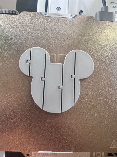 Mickey Mouse Flexi Toy By Fatalchaos25 Makerworld