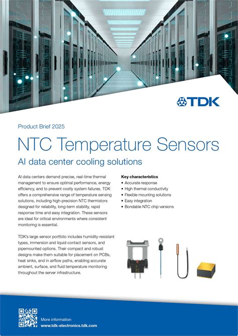 Product Catalog Ntc Sensor Systems Tdk Electronics Tdk Europe