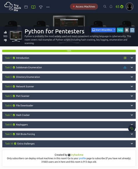 michael garweg on linkedin 100daysofhacking python
