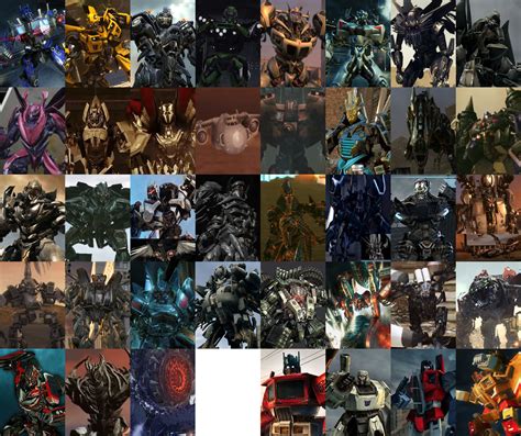 All Transformers Characters