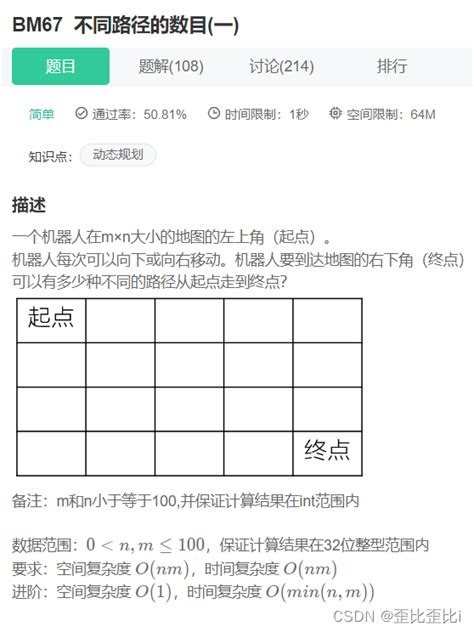 动态规划dp 矩阵路径问题 C语言c语言 路径规划 Csdn博客
