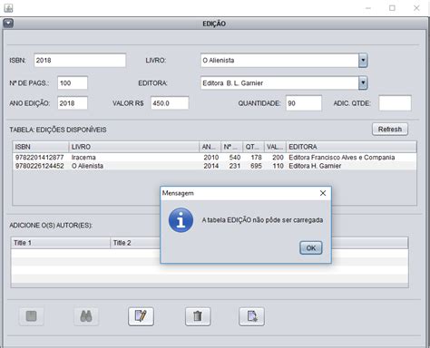 java problema ao recarregar tabela stack overflow em português