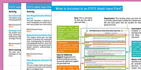 Eyfs Maths Estimates How Many Objects They Can See And Checks By Counting