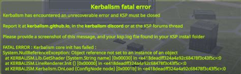 welp kerbalism fatal error r kerbalspaceprogram