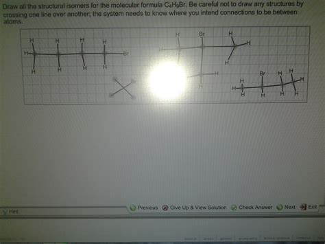 Draw All The Structural Isomers For The Molecular Formula C H Br