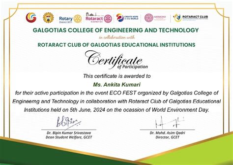 Ankita Kumari On Linkedin Im Thrilled To Announce That I Will Be Participating In The Eco Fest At