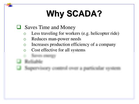 SOLUTION Concepts Of Scada System Studypool