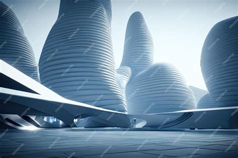 Premium Photo Product View Futuristic Architecture Ai Render
