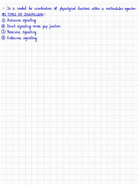 Intercellular Signalling Pdf