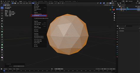 Modeling Unable To Subdivide The Mesh Blender Stack Exchange