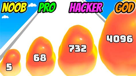 NOOB Vs PRO Vs HACKER Vs GOD Jelly Raid YouTube