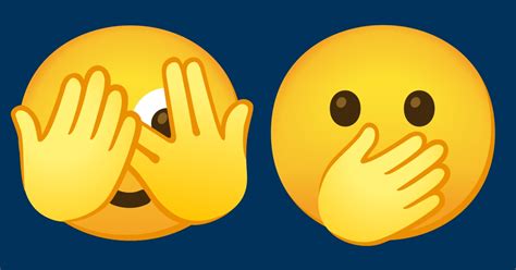 🫢 Embarrass Emojis 🫣