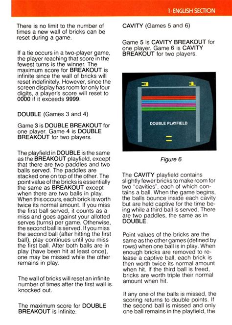 atari 2600 vcs super breakout scans dump download screenshots ads videos catalog