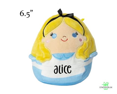 Personalized Squishmallow Alice 7 Inch Wonderland Squishable Plush