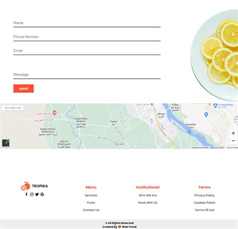 Complete Responsive Fruit Shop Website Using Html Css And Javascript 🖤 — Web Trend