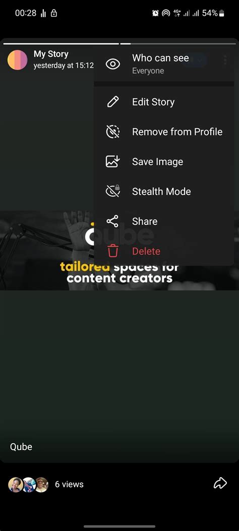 how to post a story on telegram