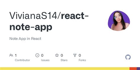 GitHub VivianaS React Note App Note App In React