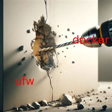 解决ufw与docker共存的矛盾