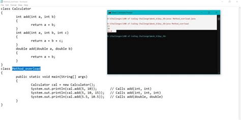 Day 17 Of Java Coding Challenge Method Overloading Kalepu Mohan Veera Manikanta Posted On The