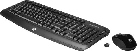 Customer Reviews Hp Classic Desktop Combo Wireless Keyboard And Optical Mouse Black V L Aa Aba