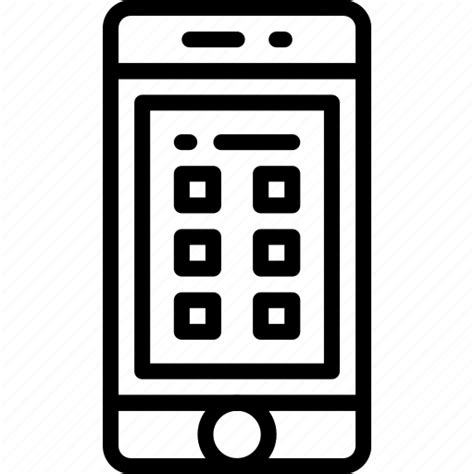 App Apps Interface Mobile Web Icon Download On Iconfinder