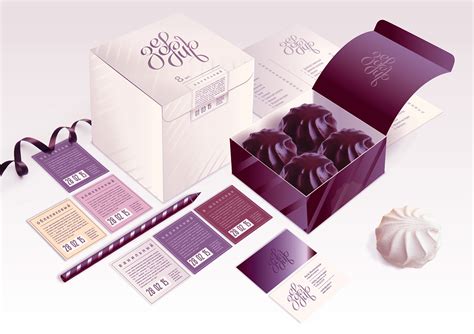 Зефир / Zephyr / кондитерская / упаковка / сладости | Images :: Behance