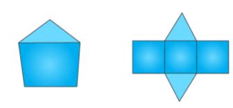 Name The Different Plane Shapes Needed To Draw The Net Of A Triangular Prism