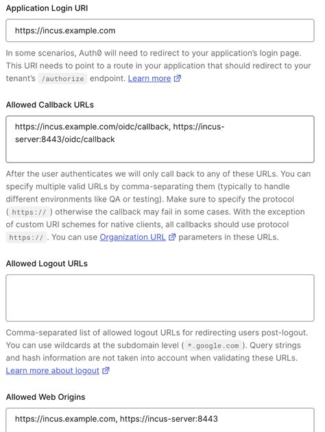 Configure Incus Ui With Sso Tutorials Linux Containers Forum