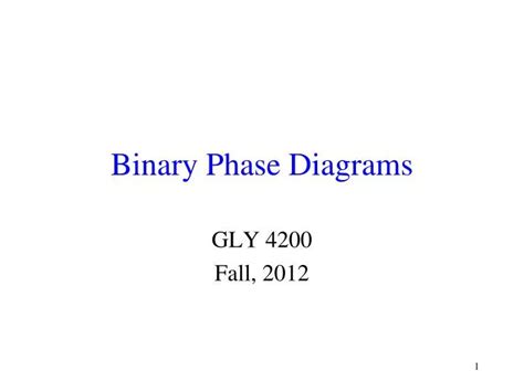 PPT Binary Phase Diagrams PowerPoint Presentation Free Download ID 4365328