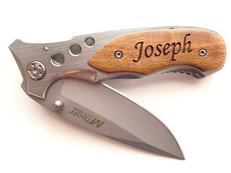 Personalized Pocket Knife Engraved Knives Ts For Men Etsy