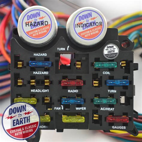 Universal 12 Circuit Kit Down To Earth Auto Electrics Universal 12 Circuit Kit Down To Earth Auto Electrics