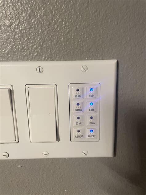 Bathroom Fan Timer Switch Help R Home