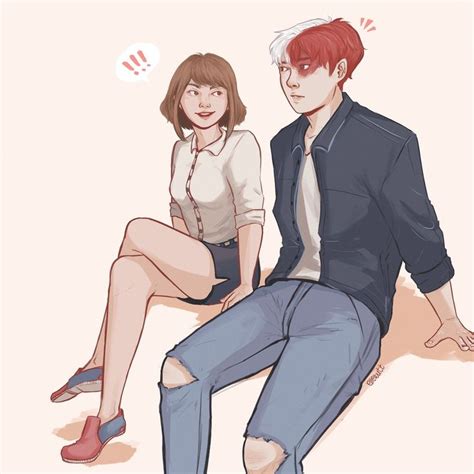 Pin By Spider Weeb On Todorakatodochakoshouchako Uraraka X Todoroki