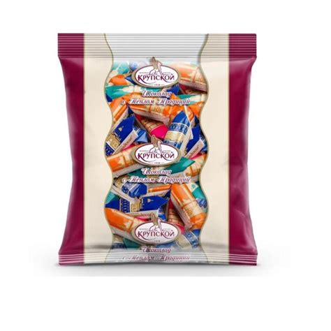 Характеристики Фабрика им Крупской Конфеты шоколадные Ленинградские 1кг подробное описание