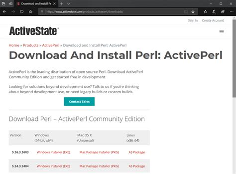 How To Install And Configure Activeperl On Windows