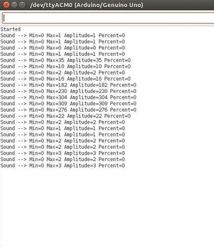 Invalid Analog Readings With Sound Sensor And Voltage Divider Sensors