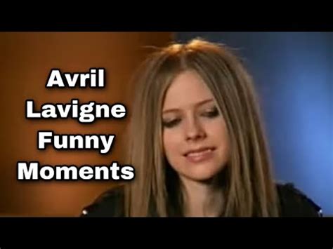 Avril Lavigne Funny Moments Lbskittyruby Youtube